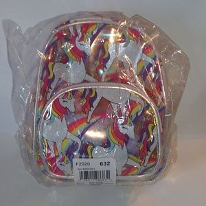 Accessories | Girls Rainbow Unicorn Mini Backpack | Poshmark